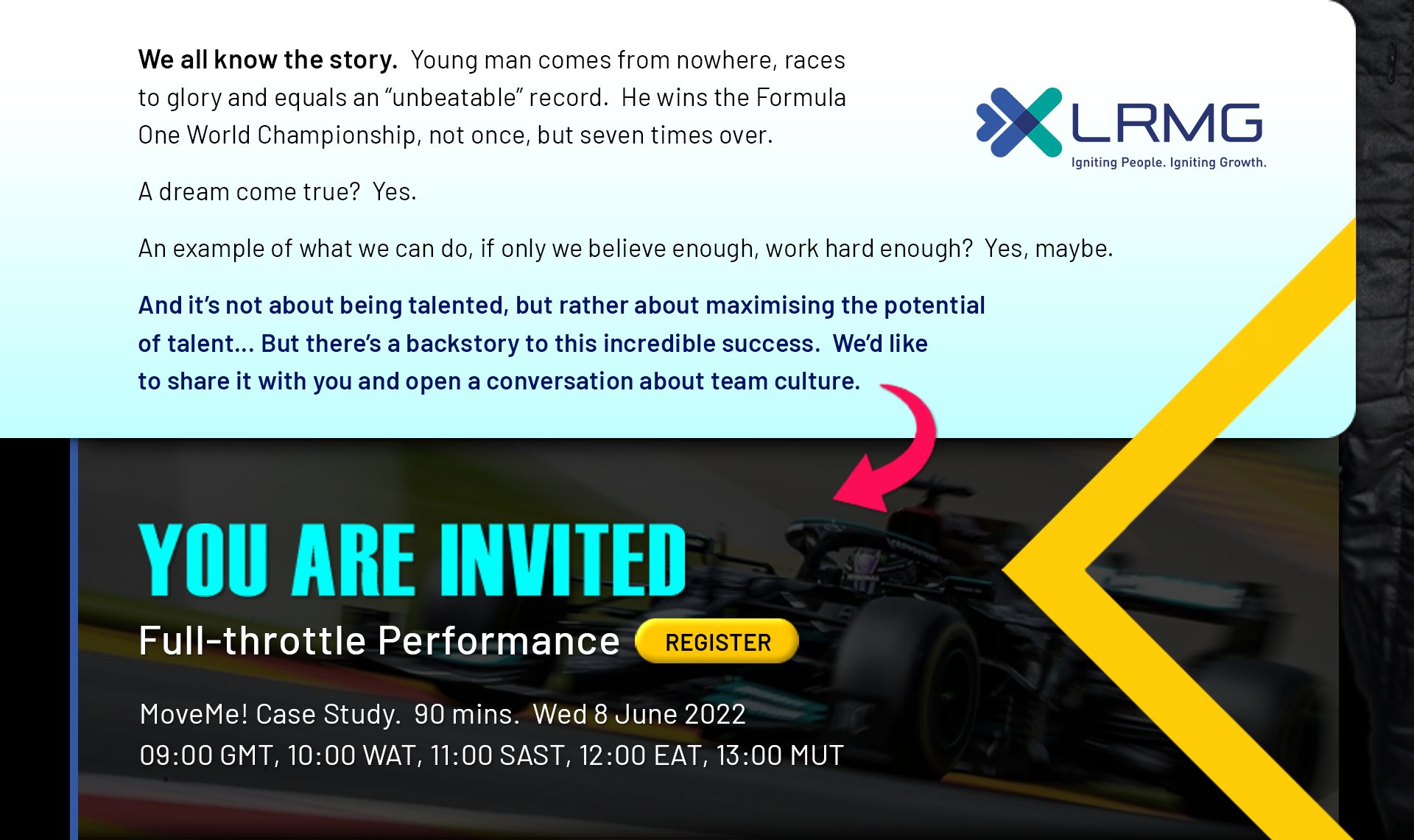 LRMG Full Throttle Performance